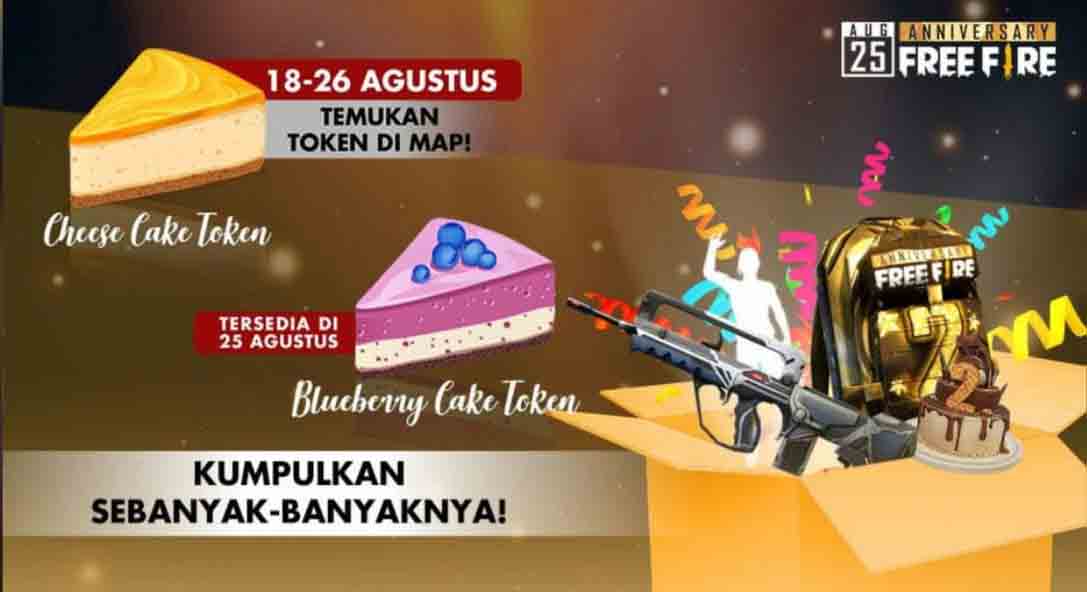 Cara Mendapatkan Ticket FF Dan Token Anniversary Free Fire – Esportsku