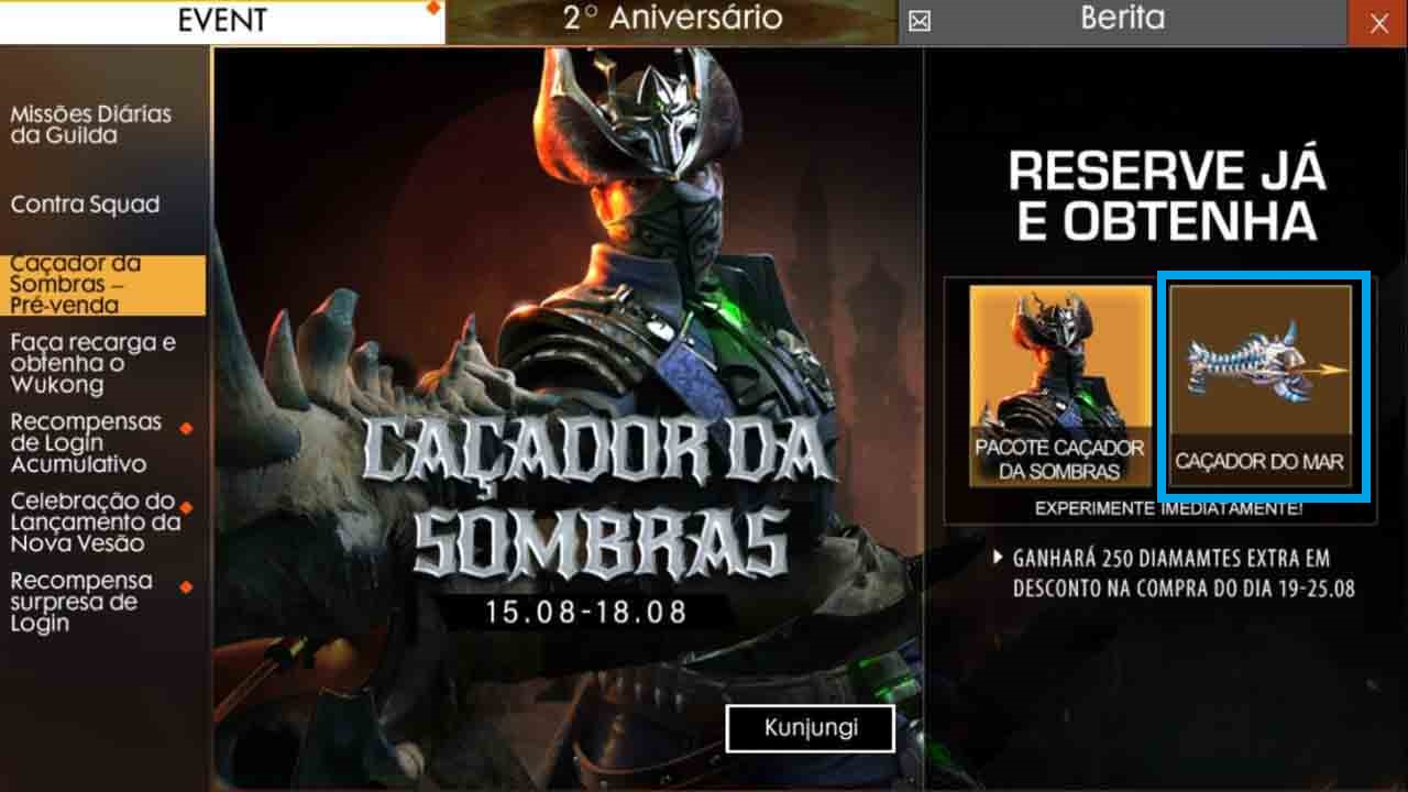 Skin Bundle FF Devil Hunter Hadir Di Free Fire! – Esportsku