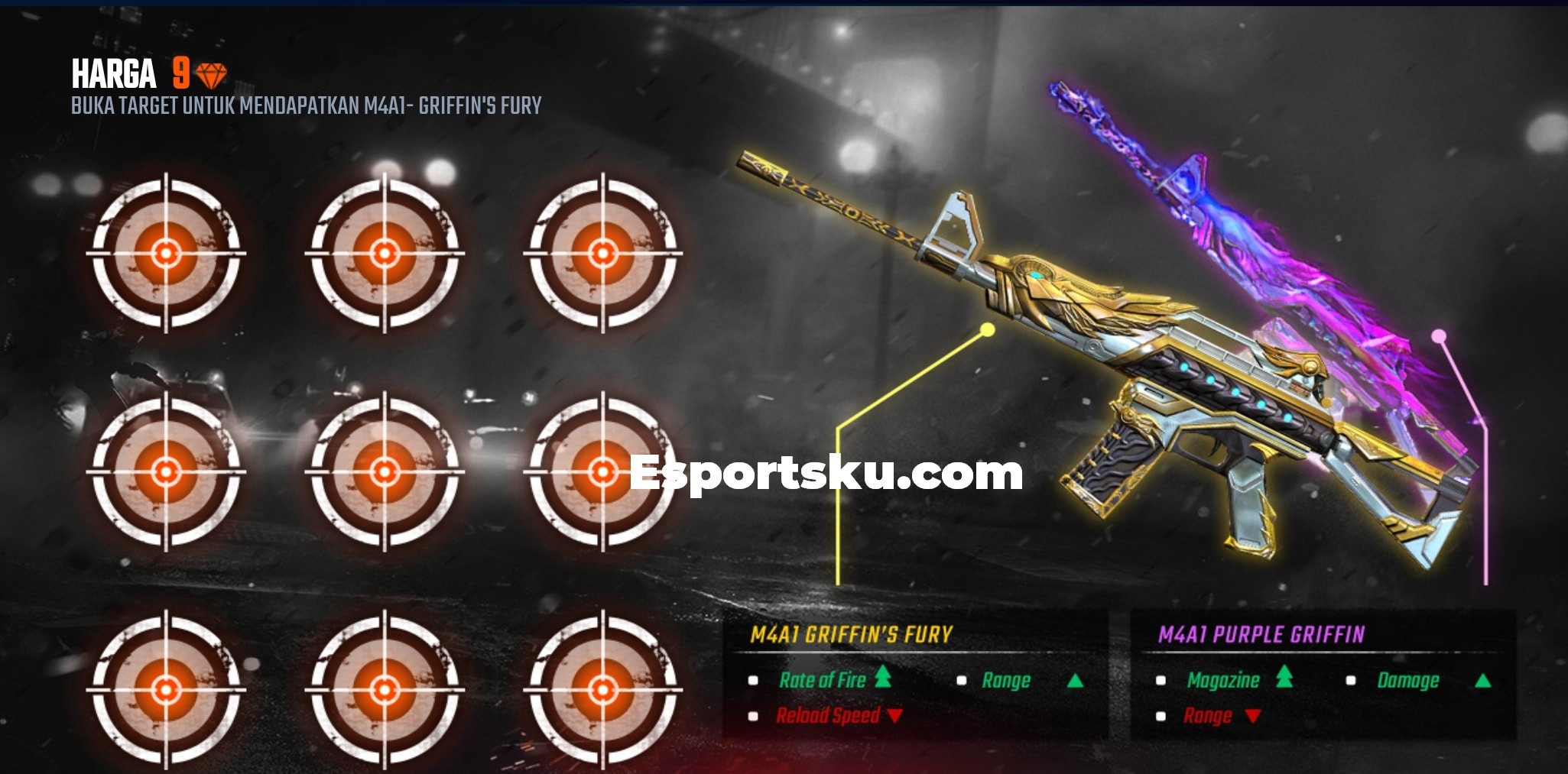 Dapatkan Skin M4A1 FF Griffin Fury Sekarang Juga! – Esportsku
