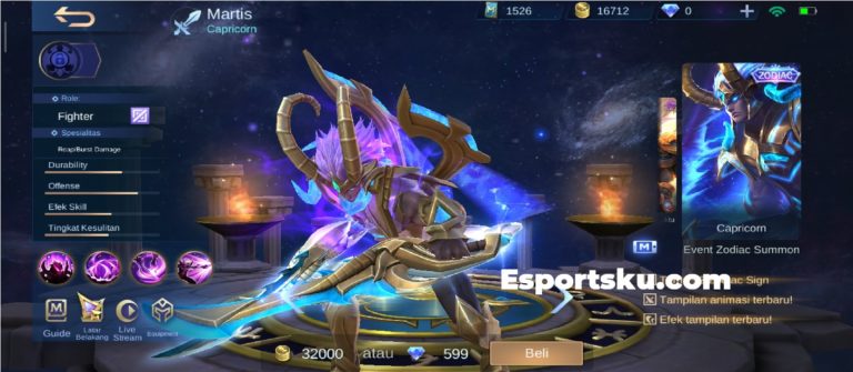 Skin Zodiac Mobile Legends: Urutan Tanggal Rilis 2023 – Esportsku