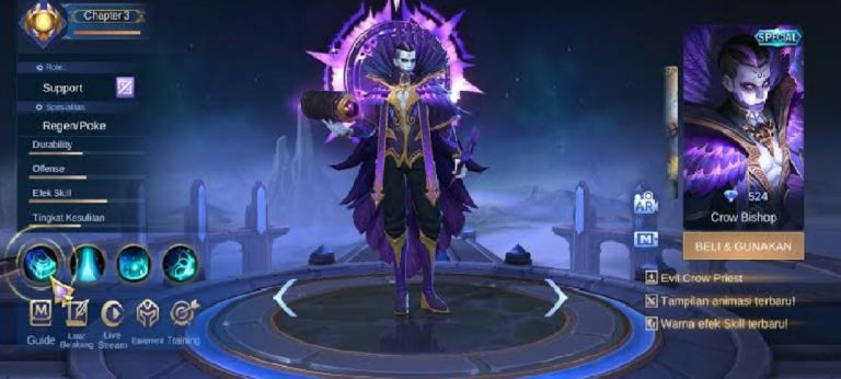 5 Cara Dapatkan Skin Estes Crow Bishop Mobile Legends (ML) – Esportsku
