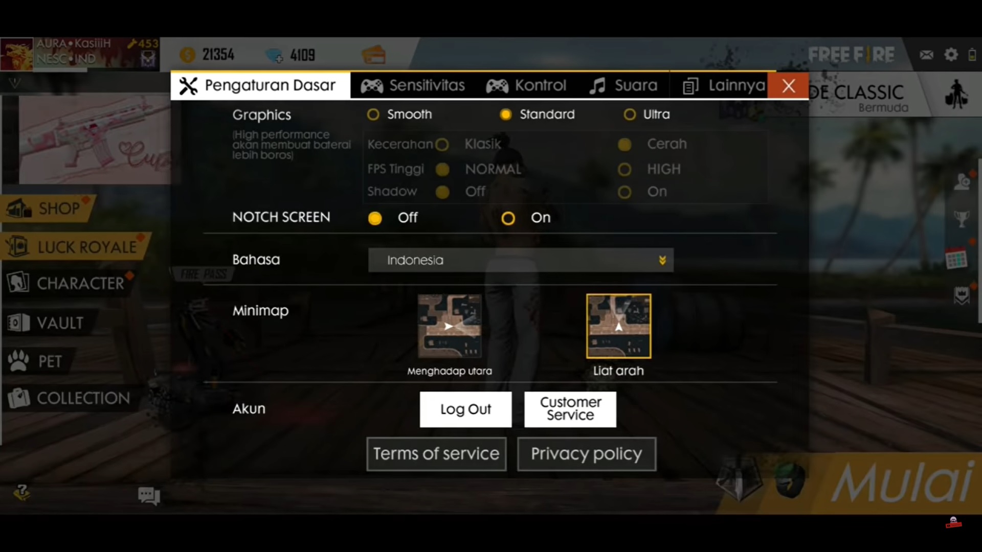 Settingan Auto Headshot FF Ala AURA KASIIH Free Fire 2021 – Esportsku