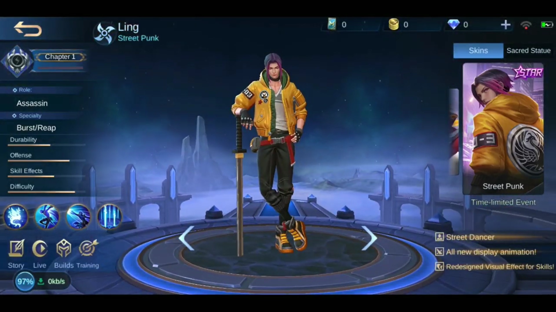 Starlight Skin Ling ML Tersedia Di Mobile Legends 2020 – Esportsku