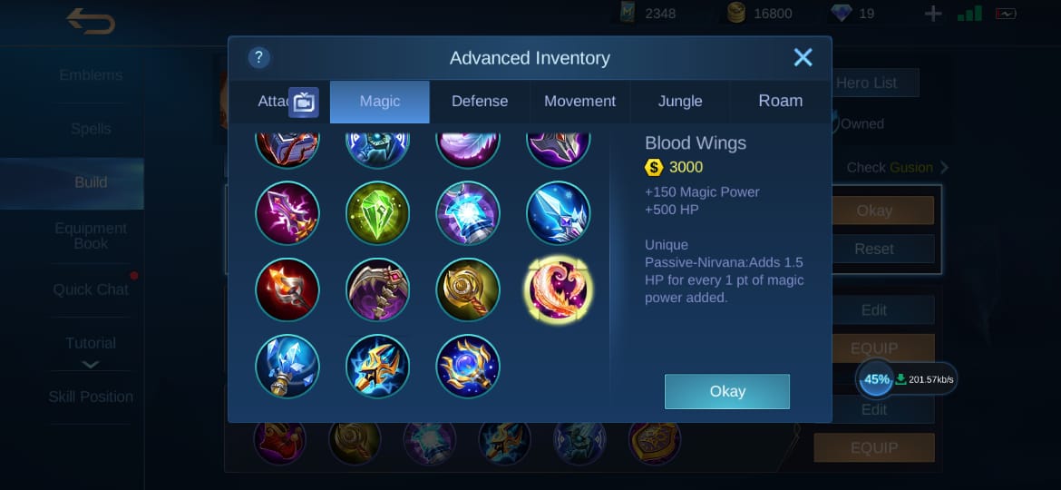 5 Item Counter Roger Mobile Legends (ML) – Esportsku
