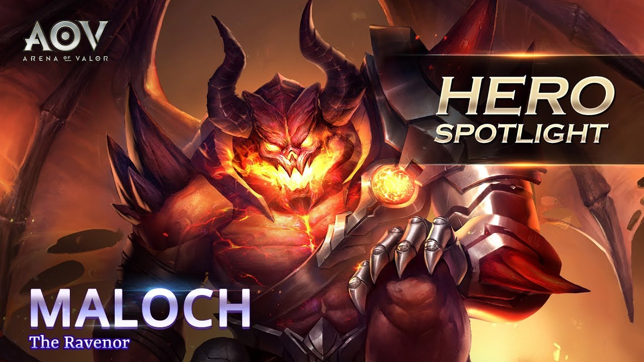 Guide Hero AoV Maloch, Solo DS Dan Support Kuat – Esportsku