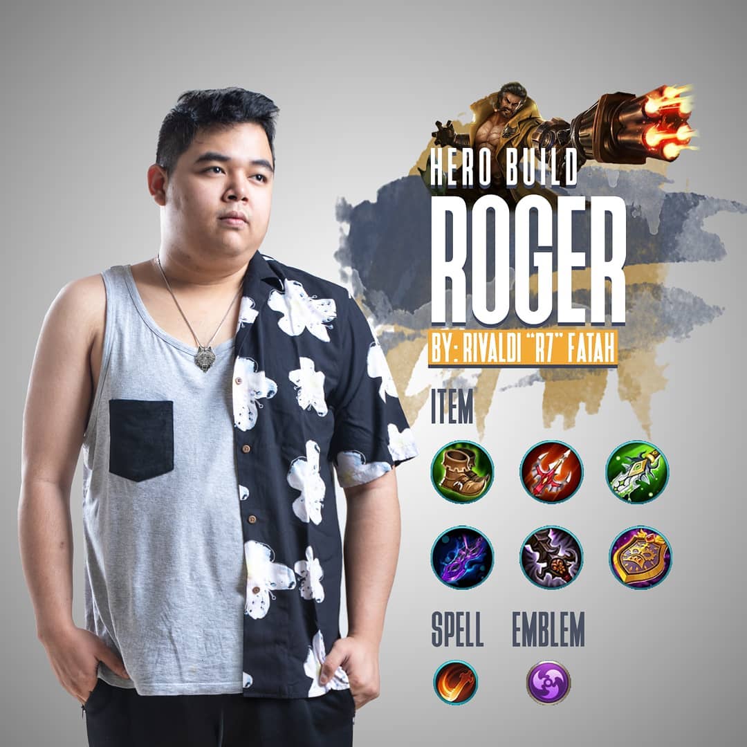 Build Item Hero Roger ML ala RIvaldi RRQ, Top Player Roger Mobile ...