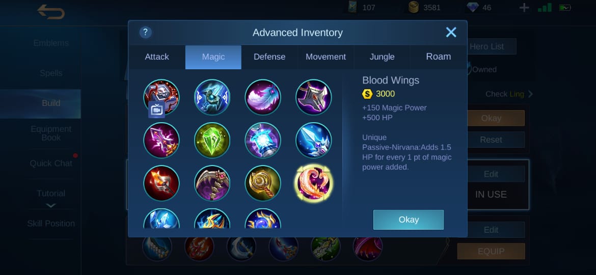 8 Item Counter Yin Mobile Legends (ML) – Esportsku