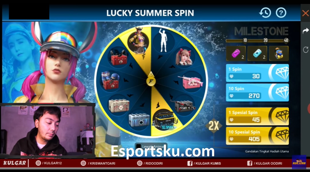 Event Glitch Ascension FF 9999 Diamond, Auto Jadi Sultan Free Fire ...