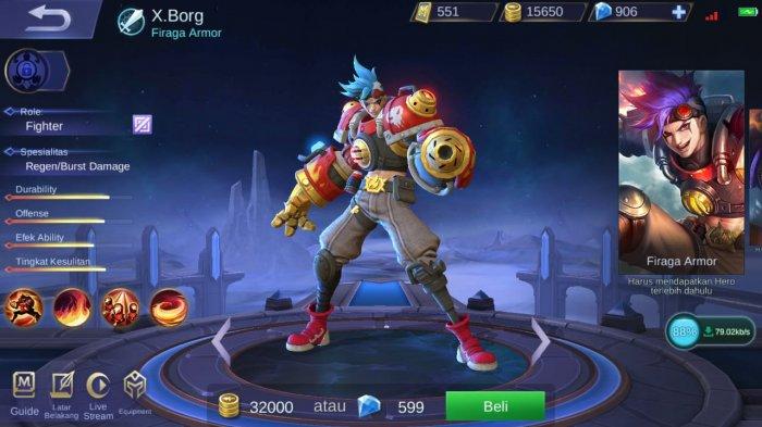 6 Skin XBorg Mobile Legends (ML) Terbaik – Esportsku