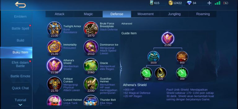 5 Item Counter Hero Harley Mobile Legends (ML) – Esportsku