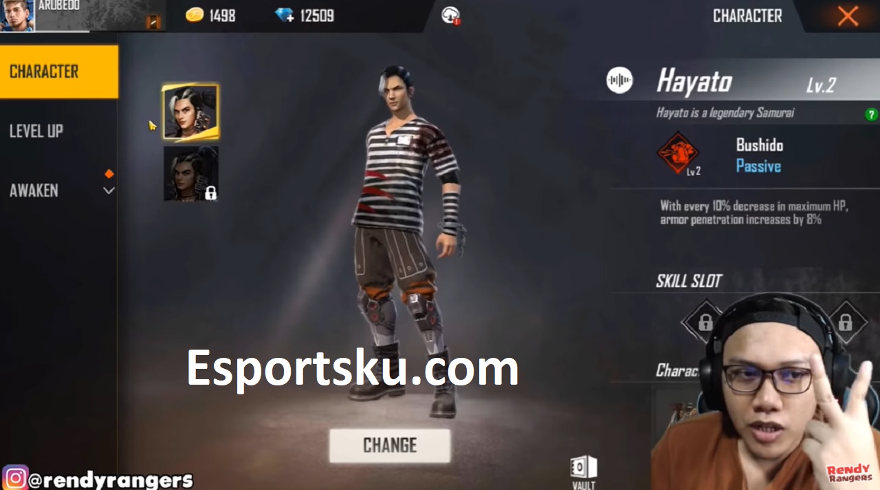 Skill Awakening Hayato Free Fire, Dual Pedang FF! – Esportsku