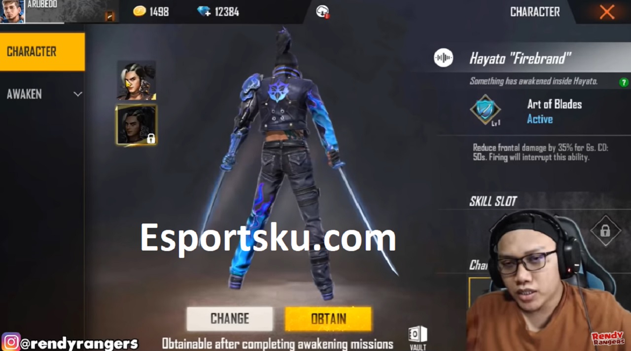 Skill Awakening Hayato Free Fire, Dual Pedang FF! – Esportsku