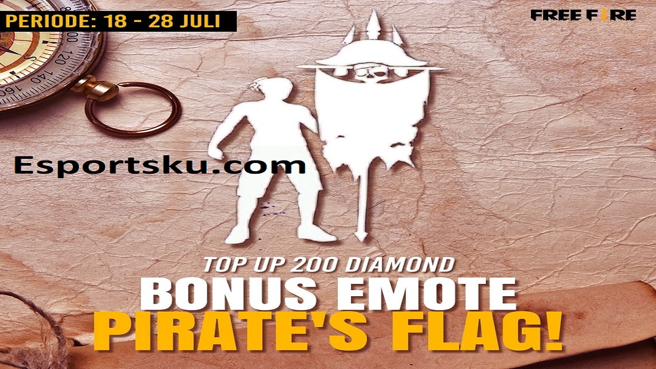 Fakta Unik Emote Pirate Flag Free Fire (FF) – Esportsku