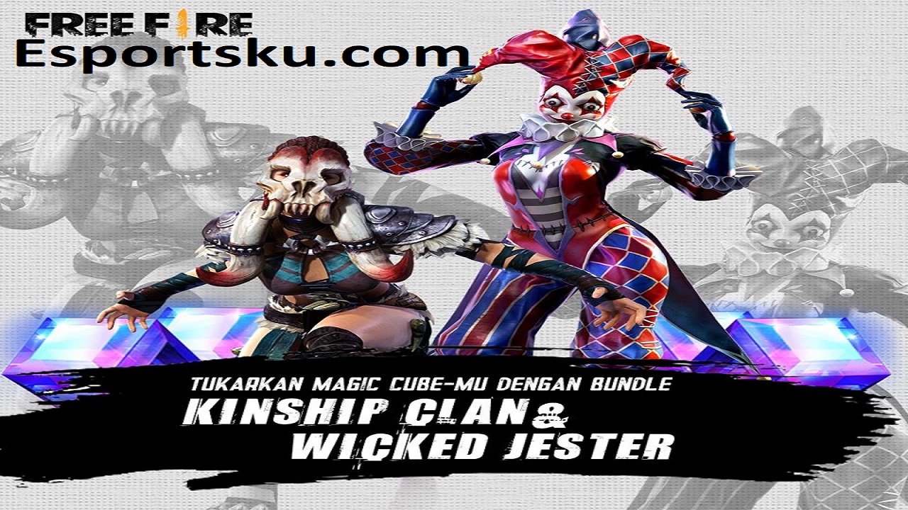 Harga Bundle Wicked Jester Epic Free Fire (FF) – Esportsku