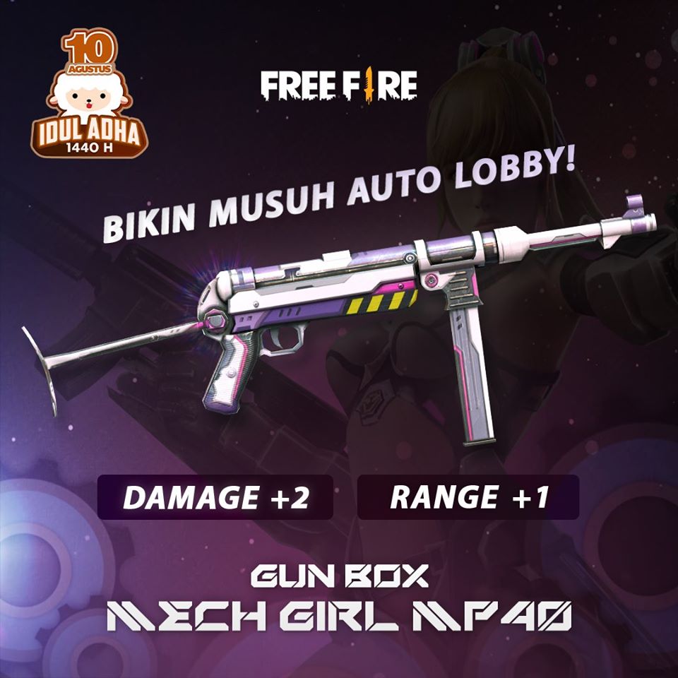 4 Skin Senjata Futuristik Terbaik Free Fire, Robot FF Keren! – Esportsku