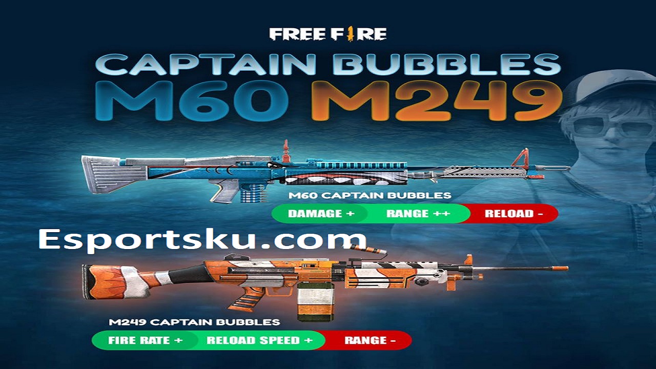 Dapatkan Loot Crate FF Captain Bubbles di Cosmic Race Free Fire – Esportsku