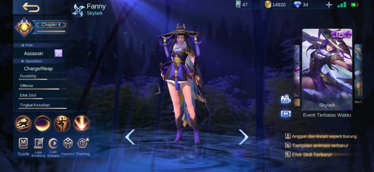 12 Skin Fanny Mobile Legends (ML) Terbaik – Esportsku