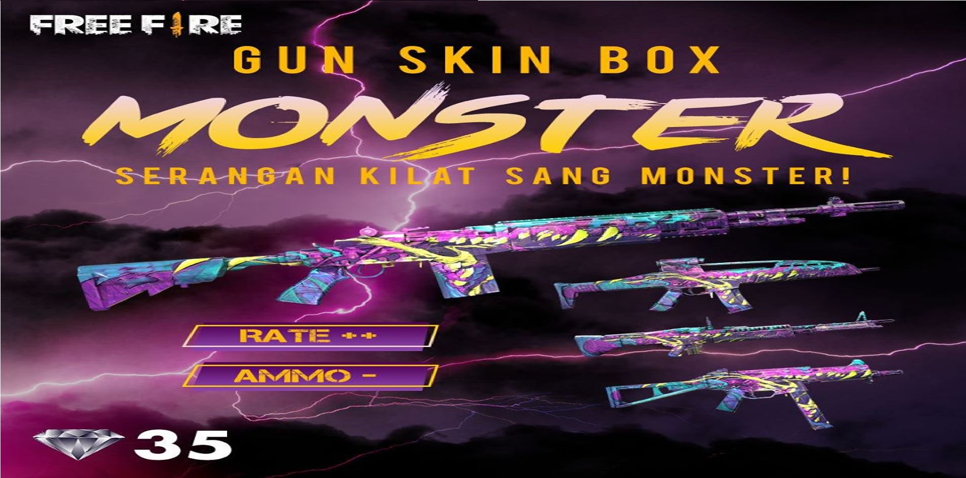 3 Skin Peningkat Rate of Fire UMP Free Fire Terbaik! – Esportsku