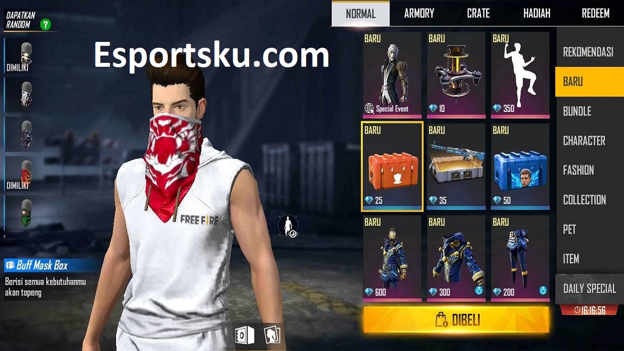 Masker Letda Free Fire Hilang Dari Box Buff Mask FF? – Esportsku