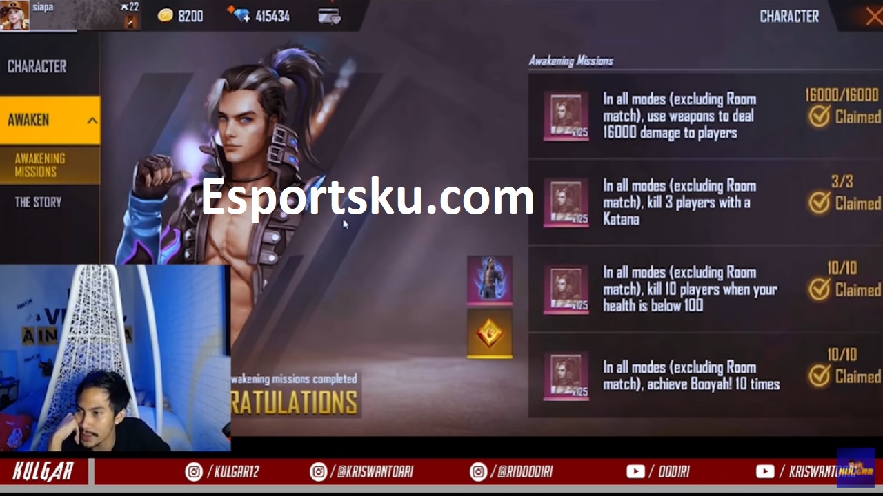 4 Alasan Karakter Awakening Bukan Paling OP Free Fire (FF) – Esportsku