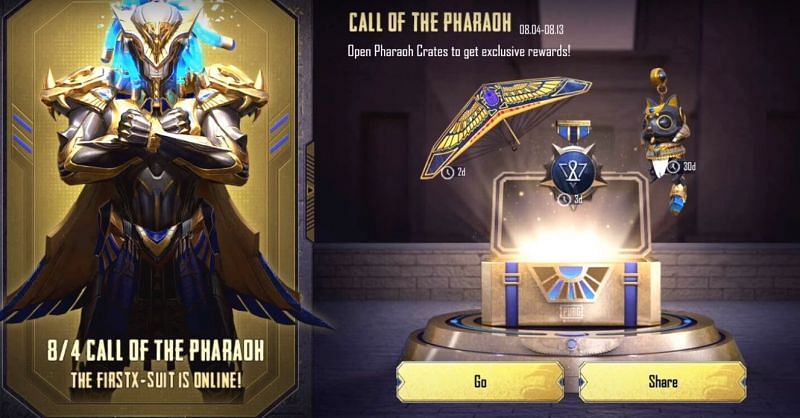 Pharaoh X-Suit PUBG Mobile, Ini Dia Info Lengkapnya! – Esportsku
