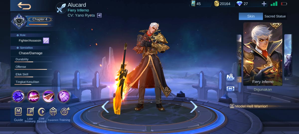 10 Fakta Menarik Hero Alucard Mobile Legends (ML) – Esportsku