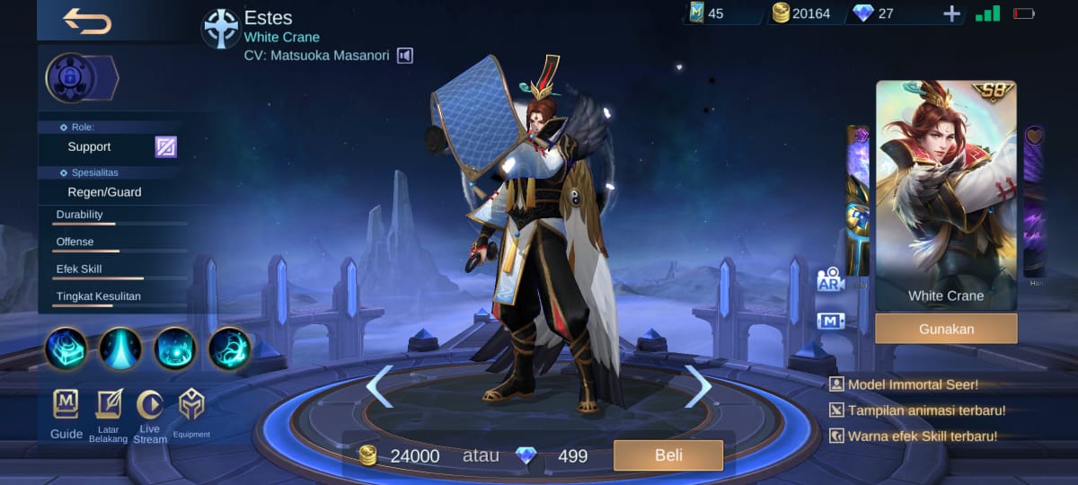 7 Skin Estes Terbaik Mobile Legends (ML) – Esportsku