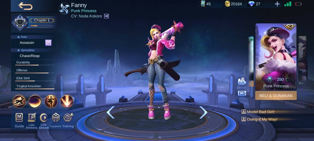 12 Skin Fanny Mobile Legends (ML) Terbaik – Esportsku