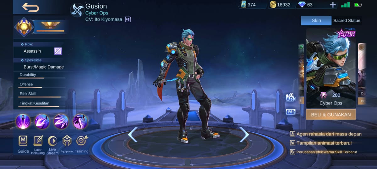 10 Skin Gusion Terbaru Mobile Legends (ML) Terbaik – Esportsku