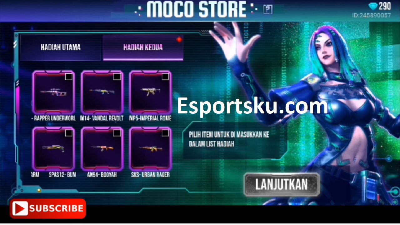 Trik Event Moco Store 1 Kali Spin Satu Bundle Permanen Free Fire (FF) – Esportsku