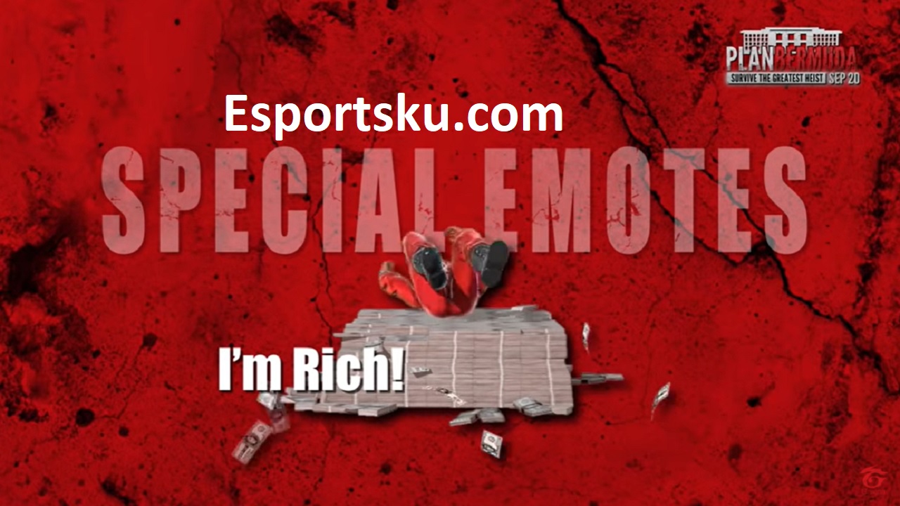 Emote I'm Rich FF Terbaru Dari Event Top Up Free Fire – Esportsku