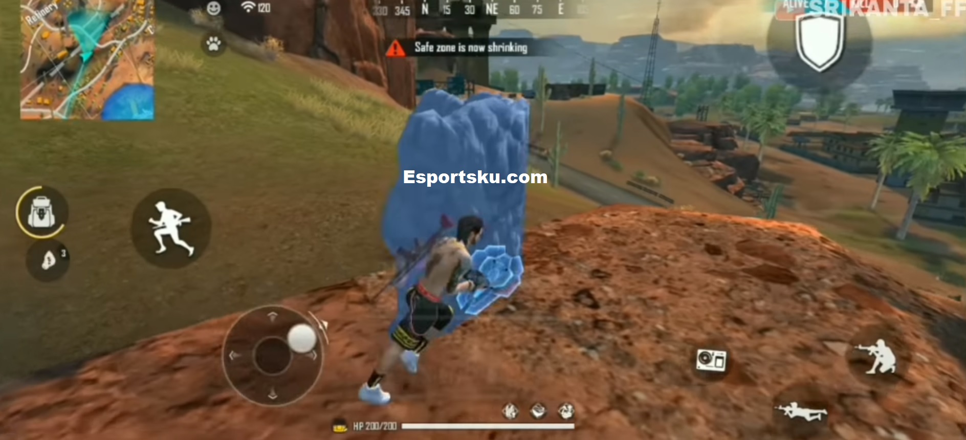 Berapa Damage Senjata Shield Gun Free Fire (FF)? – Esportsku