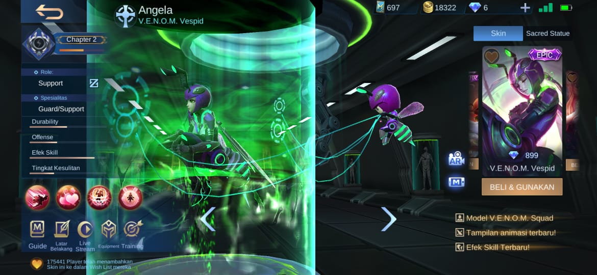 9 Skin Angela Mobile Legends (ML) Terbaik, Bagus Banget! – Esportsku