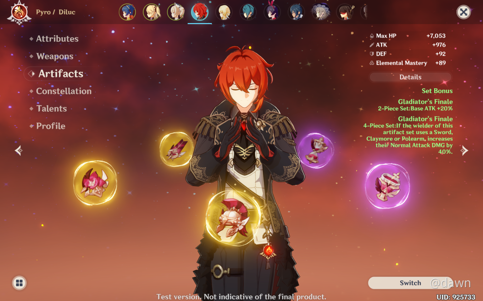 Build Diluc DPS Terbaik dan Tersakit Genshin Impact – Esportsku