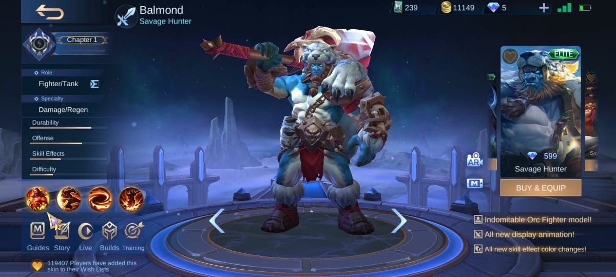 Build, Spell, dan Emblem Balmond Terbaik dan Tersakit Mobile Legends ...