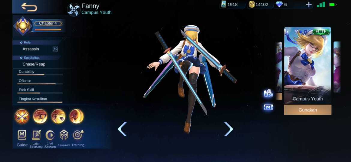 12 Skin Fanny Mobile Legends (ML) Terbaik – Esportsku