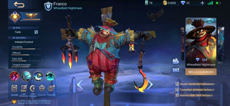 9 Skin Franco Mobile Legends (ML) Terbaik – Esportsku