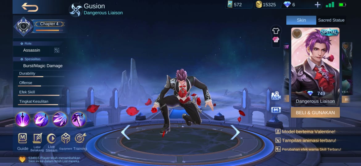 10 Skin Gusion Terbaru Mobile Legends (ML) Terbaik – Esportsku