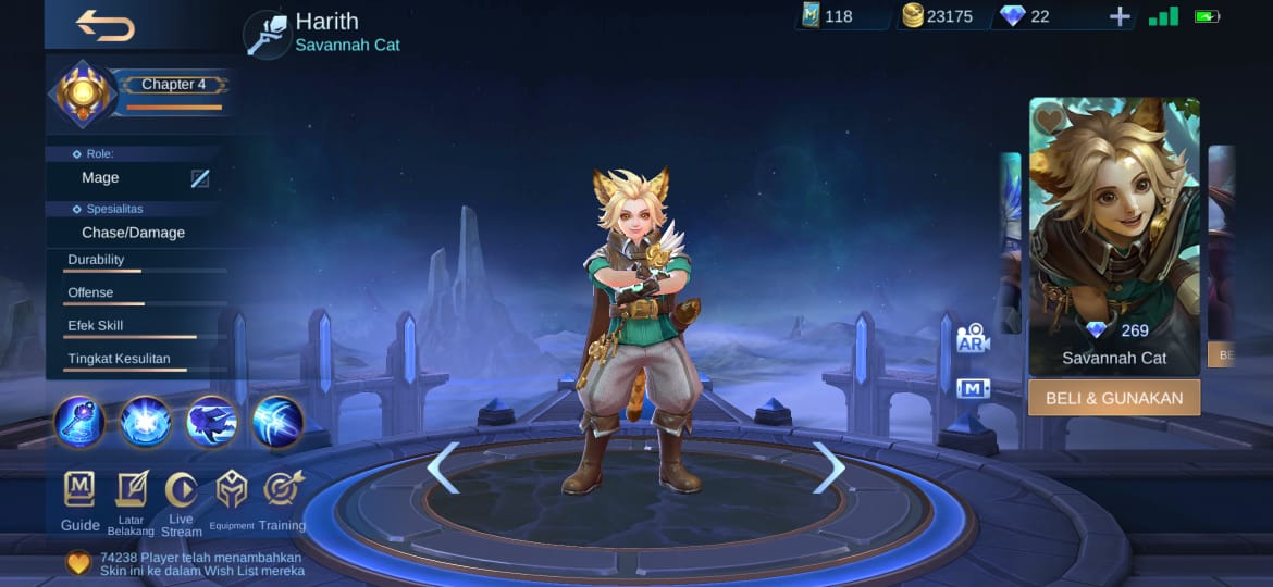 5 Cara Dapatkan Skin Harith Savannah Cat Mobile Legends (ML) – Esportsku