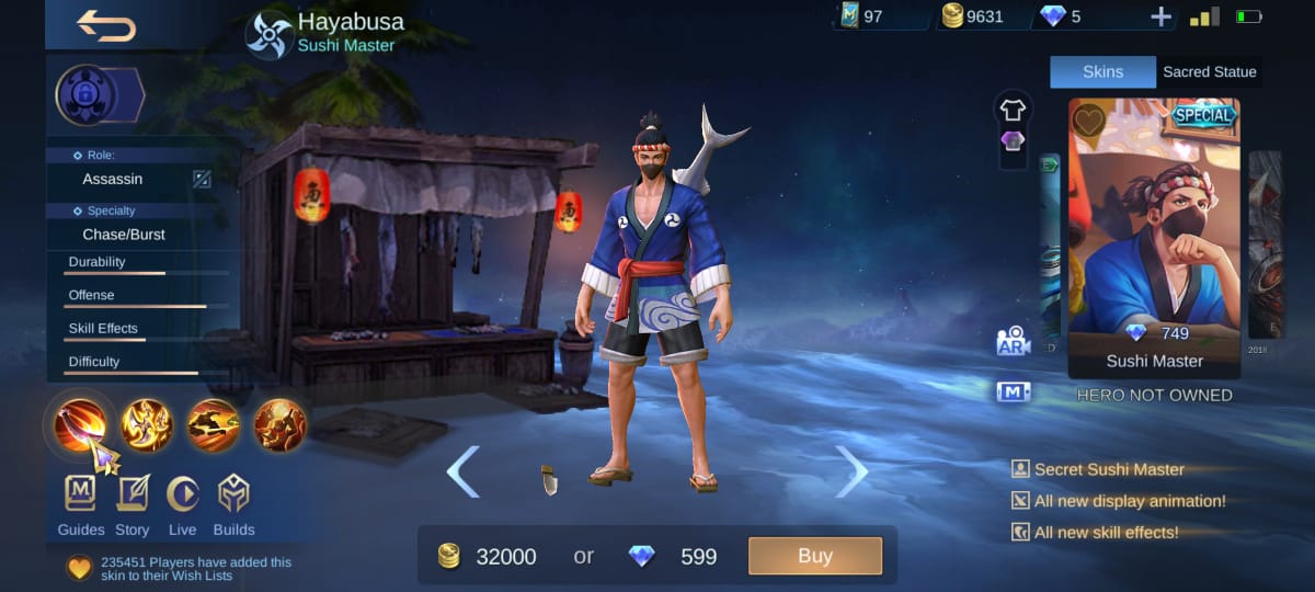 Daftar Skin Summer Mobile Legends (ML) – Esportsku