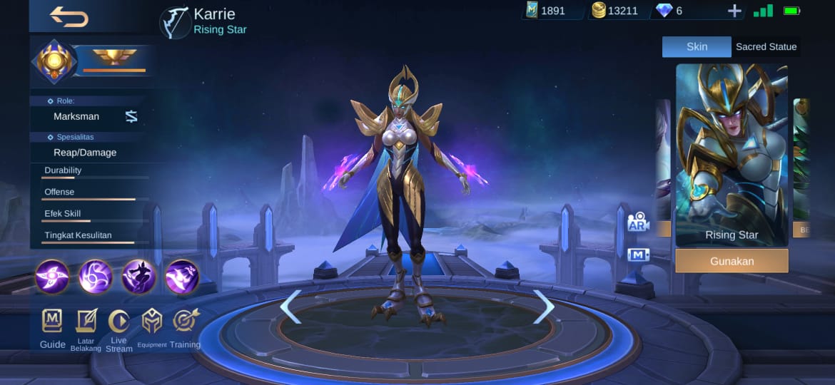 8 Fakta Menarik Hero Karrie Mobile Legends (ML) – Esportsku