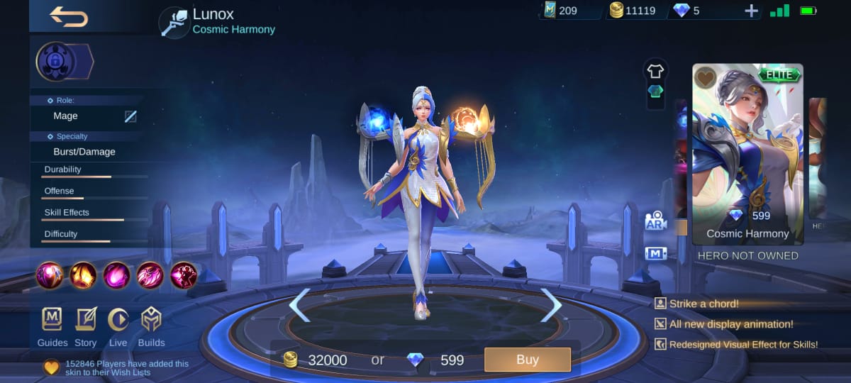 9 Skin Lunox Mobile Legends (ML) Terbaik – Esportsku
