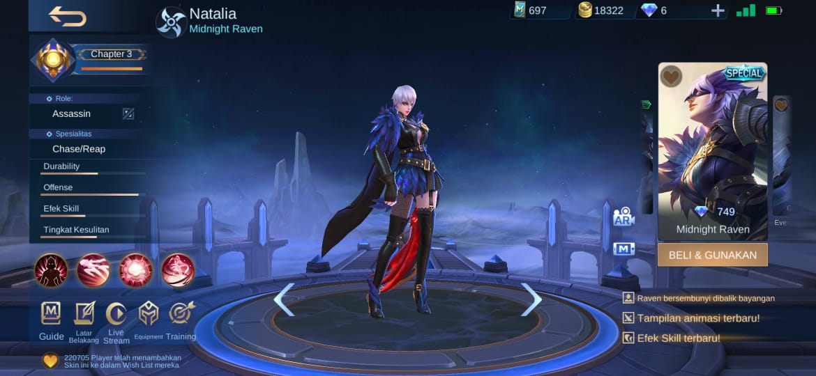 15 Skin Bertemakan Kegelapan Terkuat Mobile Legends (ML) – Esportsku