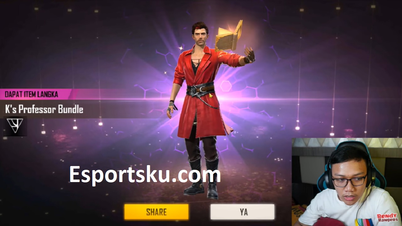Review Karakter K FF Terbaru di Game Free Fire – Esportsku