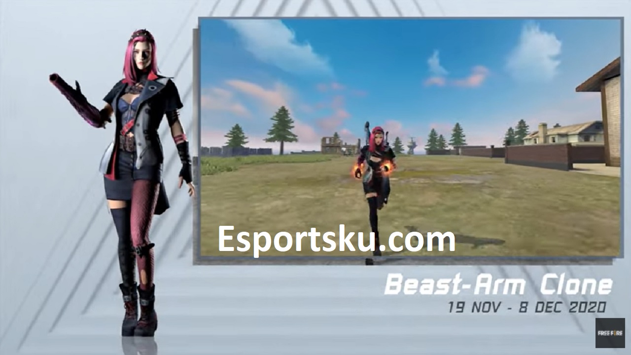 Bundle Beast Arm FF Dalam Diamond Royale Free Fire – Esportsku