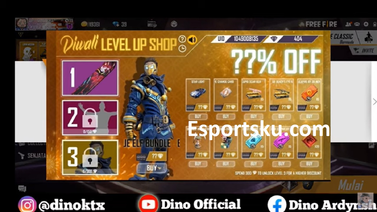Kapan Rilis Event Level Up Store Free Fire (FF)? – Esportsku