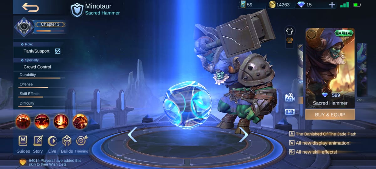 5 Skin Minotaur di Mobile Legends (ML) Terbaik – Esportsku