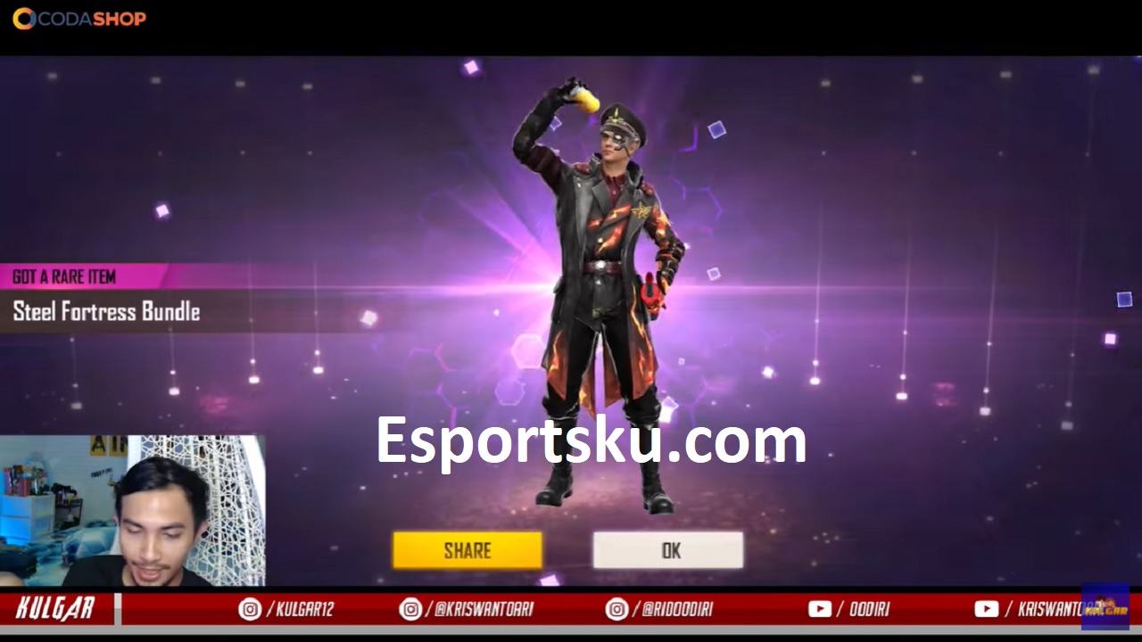Steel Fortress Bundle FF di Event Baru Free Fire – Esportsku