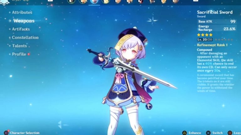 Build Qiqi Sub-DPS+Healer Genshin Impact – Esportsku