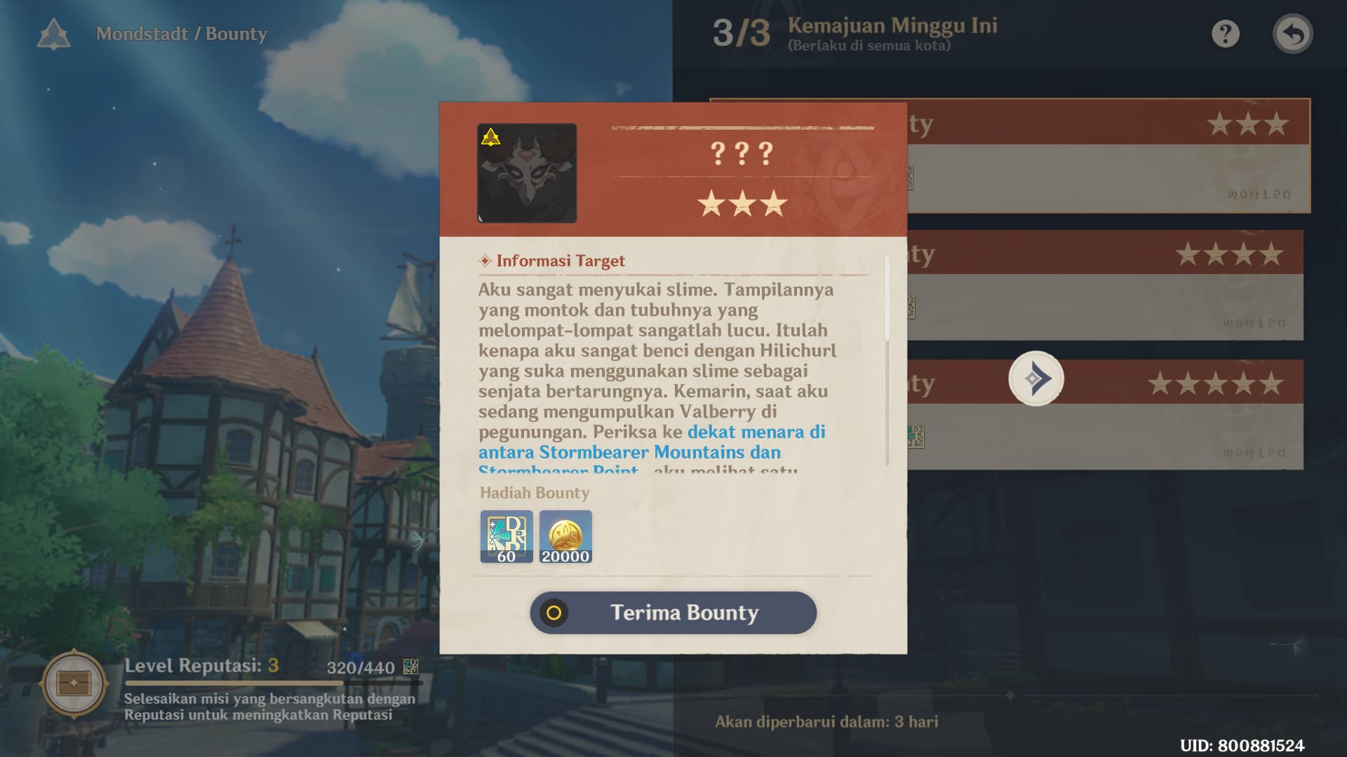 Cara Menyelesaikan Quest Bounty Genshin Impact – Esportsku